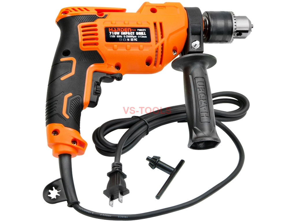 1/2inch Chuck Corded Electric Impact Hammer Drill 110V 6A ...
